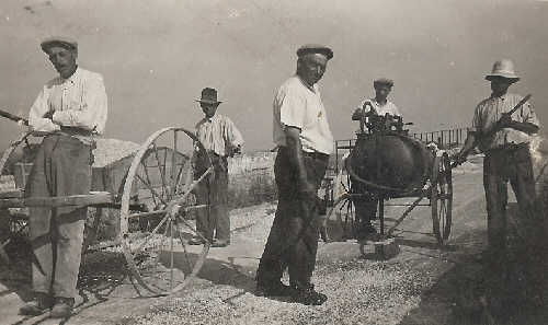 Les Cantonniers au Pont Julien - A Bonnieux